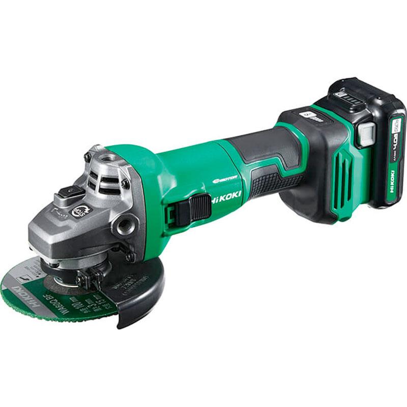 HiKOKI HiKOKI G1210DA(2LSK) 10.8V コードレスディスクグラインダ 10.8Vスライド/4.0Ah（バッテリBSL1240Mx1個・充電器・システムケース2付 ...