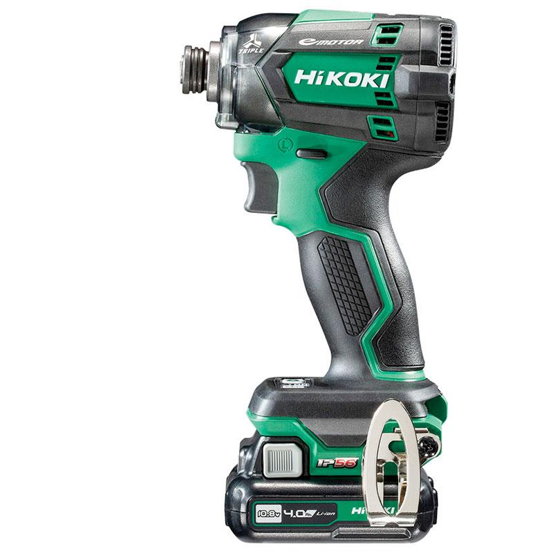 【メーカー取寄せ】HiKOKI WH12DCA(2LS) 10.8Vコードレスインパクトドライバ (4.0AhバッテリBSL1240M×2個・急速充電器UC12SL・ケース付) (ビット別売 ...