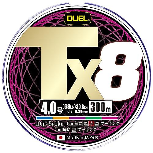DUEL PEライン 釣り糸 Tx8 4.0号300m5COLOR 5色マーキング : sisnext - 通販 - Yahoo!ショッピング