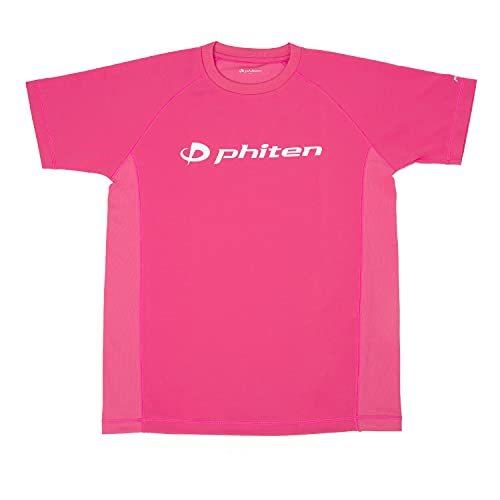 phiten(ファイテン) RAKUシャツ SPORTS (SMOOTH DRY) 半袖 ピンク/白ロゴM :pirime-jg358004:sisnext - 通販 - Yahoo!ショッピング