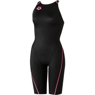 アリーナ arena(アリーナ) レディース 競泳用 水着 ハーフスパッツ X バイソン ブラック×ピンク FAR-2502WC BKPK Sサイズ : sisnext - 通販 ...