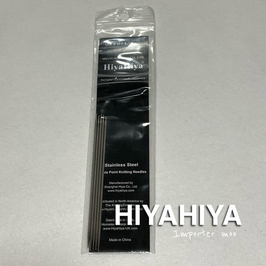 HiyaHiya DPNs 普通 4インチ 5本針 : moo-moo store - 通販 - Yahoo!ショッピング