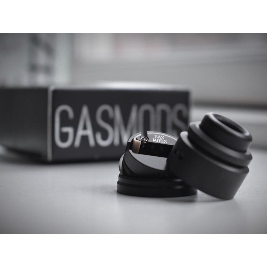 GAS MODS NOVA BF RDA 22mm Black ブラック VAPE 電子タバコ アトマイザー スコンカー ドリッパー RBA ...