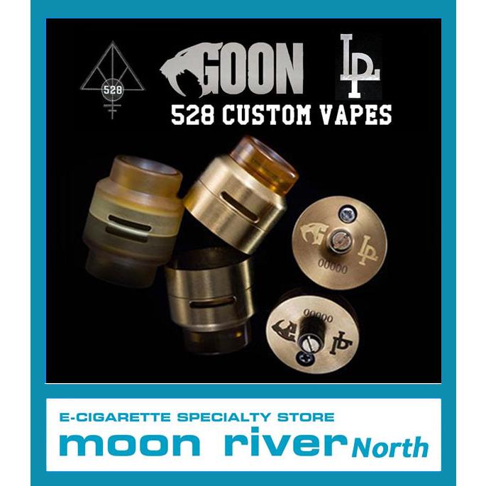 528 Custom Vapes GOON LP With Goon Style Post 24mm RDA 爆煙 VAPE 電子たば ...