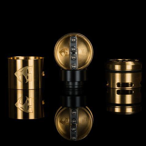 528 Custom Vapes Goon V1.5 24mm RDA VAPE 電子たば アトマイザー ベイプ メーカー消滅希少 爆煙には ...