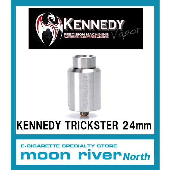 KENNEDY Vapor Trickster RDA 24mm ケネディベイパー 2POST VAPE 電子タバコ 爆煙 : moon ...