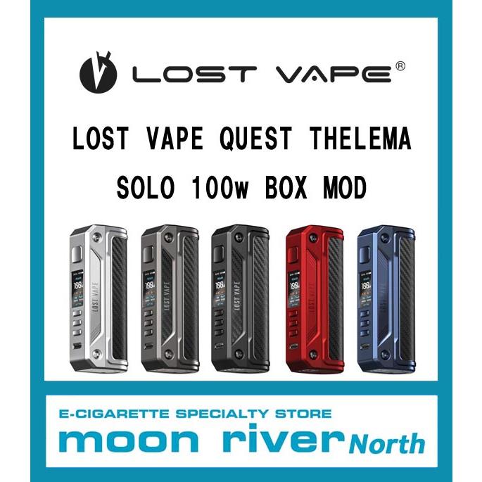 LOST VAPE QUEST THELEMA SOLO 100w BOX MOD ロストベイプ セレマ 本体 : moon-river ...