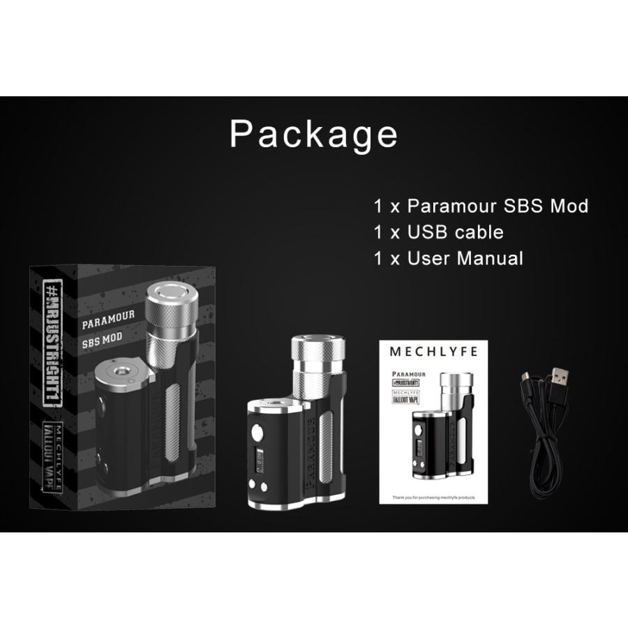 MECHLYFE Fallout Vape Mrjustright1 メックライフ PARAMOUR SBS MODパラモア VAPE 電子 ...