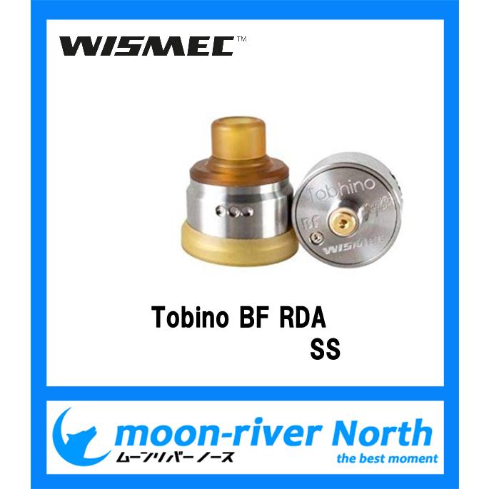 wismec Tobino BF RDA 22mm SS シルバー VAPE 電子タバコ アトマイザー スコンカー ドリッパー RBA ...