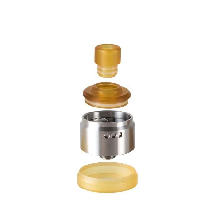 wismec Tobino BF RDA 22mm SS シルバー VAPE 電子タバコ アトマイザー スコンカー ドリッパー RBA ...