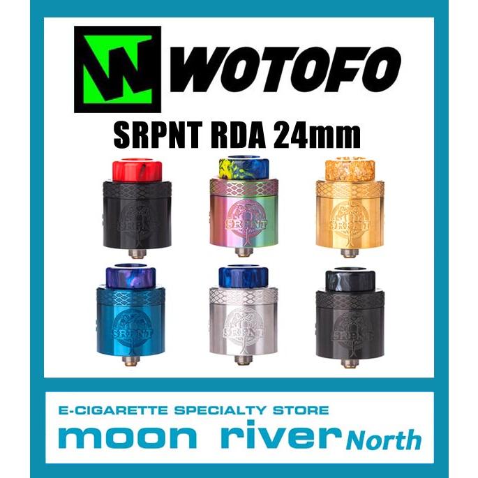 Wotofo SRPNT RDA 24mm ウォトフォ サーペント ドリッパー VAPE 電子タバコ : moon-river North ...