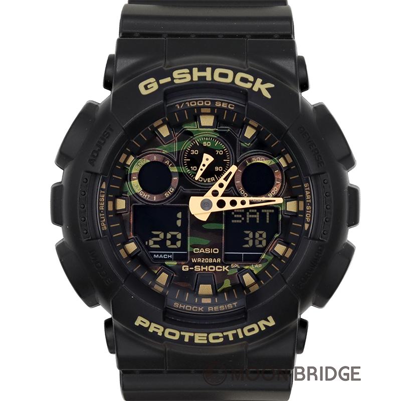 G-SHOCK [新品] GA-100SERIES 55×51.2×16.9MM GA-100CF-1A9JF : MOON BRIDGE時計 ...