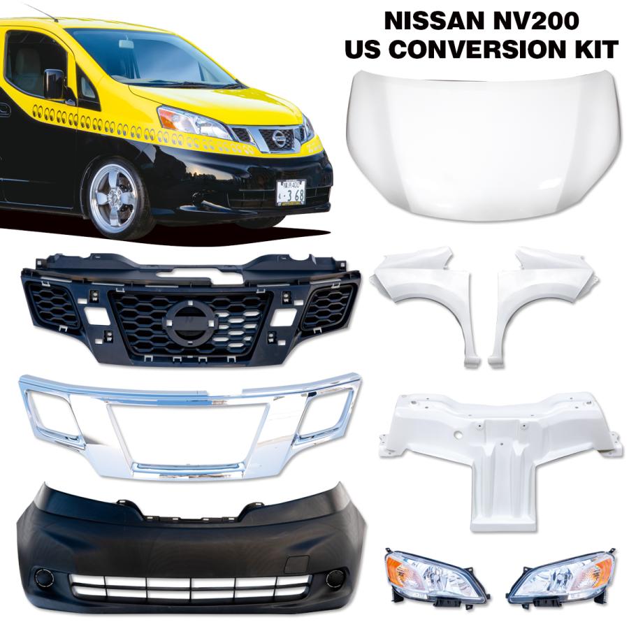 ムーンアイズ 日産 NV200 バネット US コンバージョンキット : aanv001 : MOONEYES - 通販 - Yahoo!ショッピング