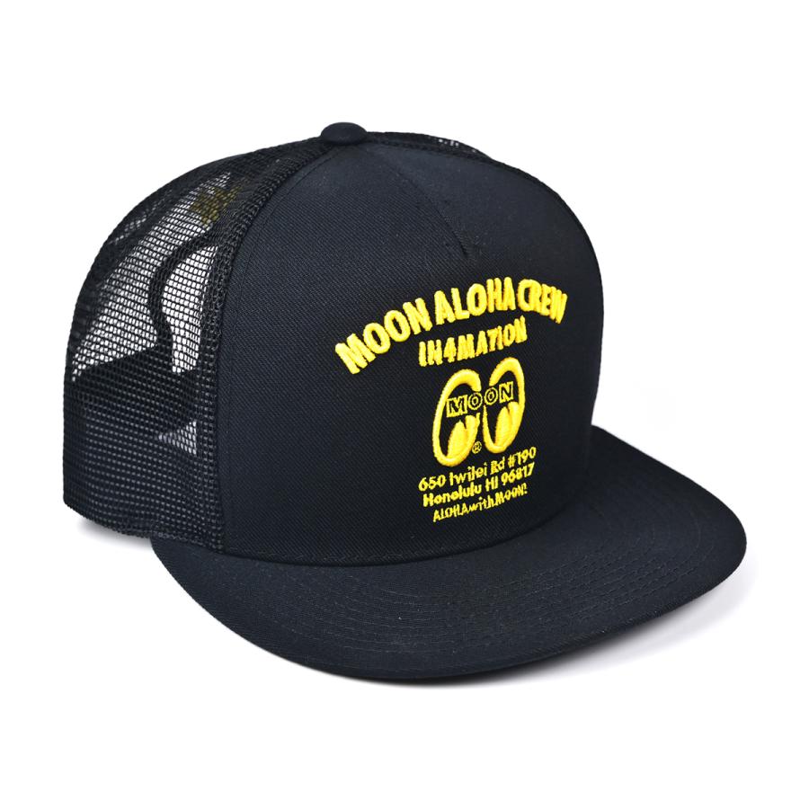 MOONEYES ムーンアイズ in4mation x MOON Aloha Crew トラッカー ハット : MOONEYES - 通販 ...