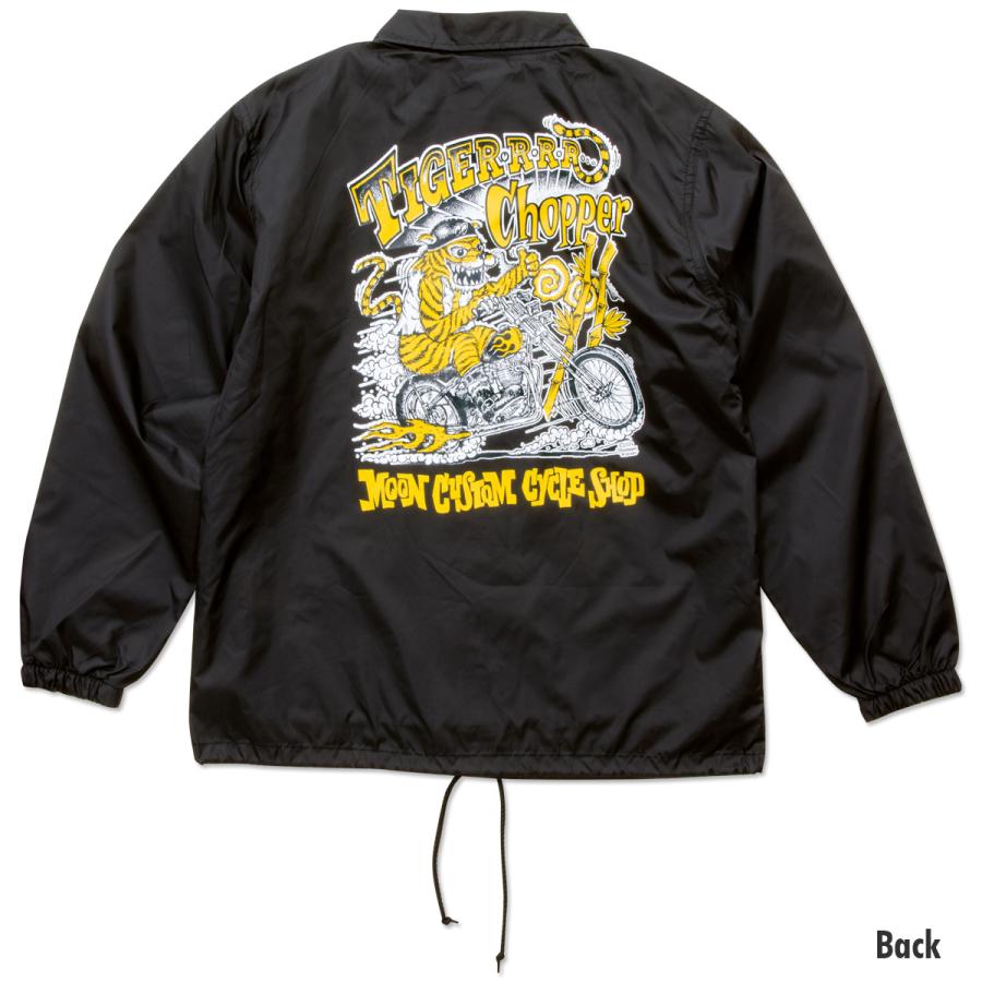 MOONEYES ムーンアイズ MCCS Tiger Chopper コーチ ジャケット MOONEYES ムーンアイズ MCCS Tiger Chopper コーチ ジャケット