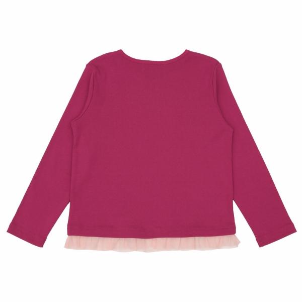 クリアランスSALE 46%OFF 子供服 女の子 Tシャツ 秋服 冬服 秋冬 長袖 こども服 ベビー キッズ ジュニア 普段着 チュール ...