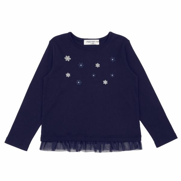 クリアランスSALE 46%OFF 子供服 女の子 Tシャツ 秋服 冬服 秋冬 長袖 こども服 ベビー キッズ ジュニア 普段着 チュール ...