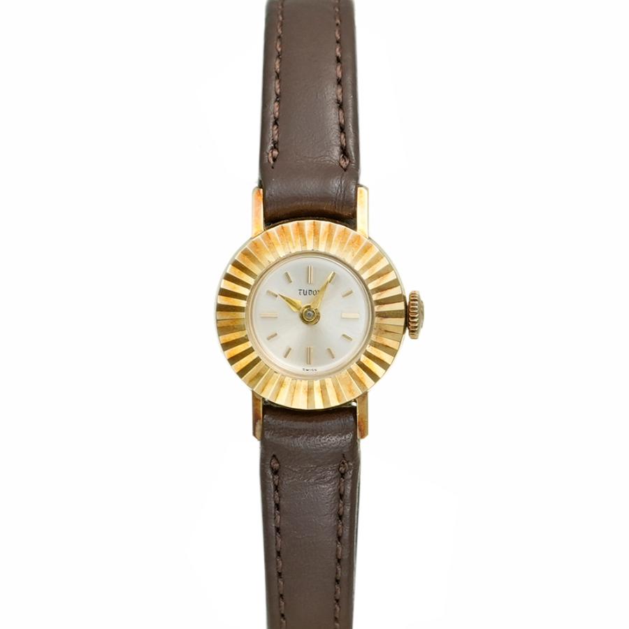 TUDOR 1950年代 ラウンド カメレオン風ケース Ref.1529 アンティーク品 レディース 腕時計 : ムーンフェイズ - 通販 - Yahoo!ショッピング
