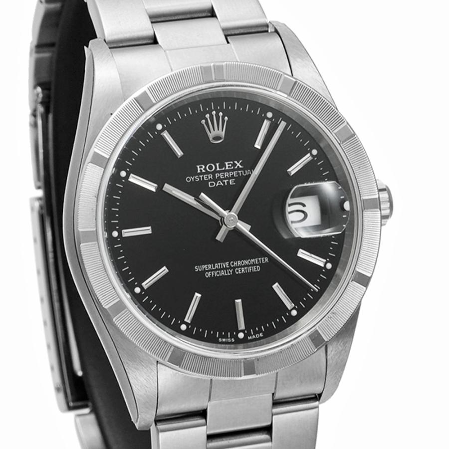 ROLEX オイスターパーペチュアル デイト K番 ノンポリッシュ品 Ref.15210 中古品 メンズ 腕時計 : ムーンフェイズ - 通販 - Yahoo!ショッピング