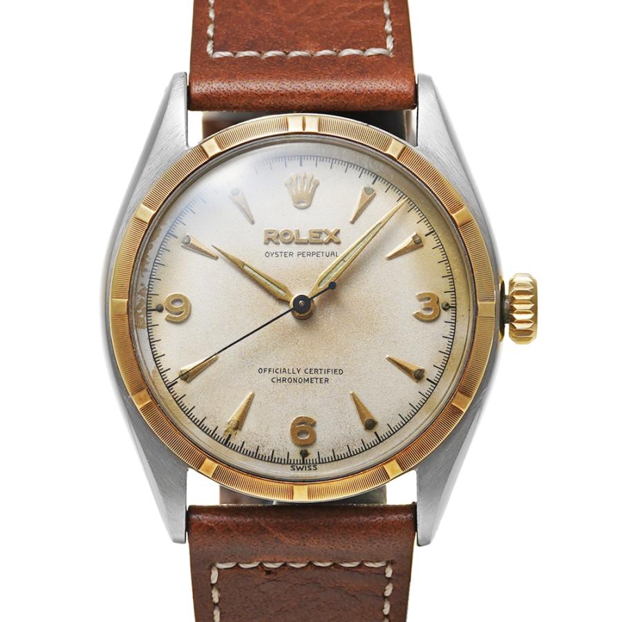 ROLEX セミバブルバック Ref.6085 アイボリー アンティーク品 メンズ 腕時計 : ムーンフェイズ - 通販 - Yahoo!ショッピング