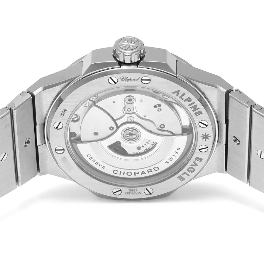 CHOPARD アルパインイーグル 36 Ref.298601-3001 ブルー 中古品 メンズ 腕時計 : ムーンフェイズ - 通販 - Yahoo!ショッピング