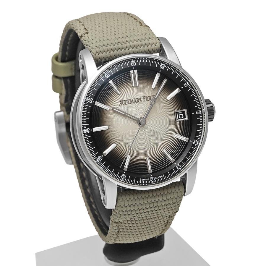 AUDEMARS PIGUET CODE11.59 バイ オーデマピゲ オートマティック 2024年11月保証書付き スモークベージュ Ref.15210QT.OO.A064KB.01 中古品 ...