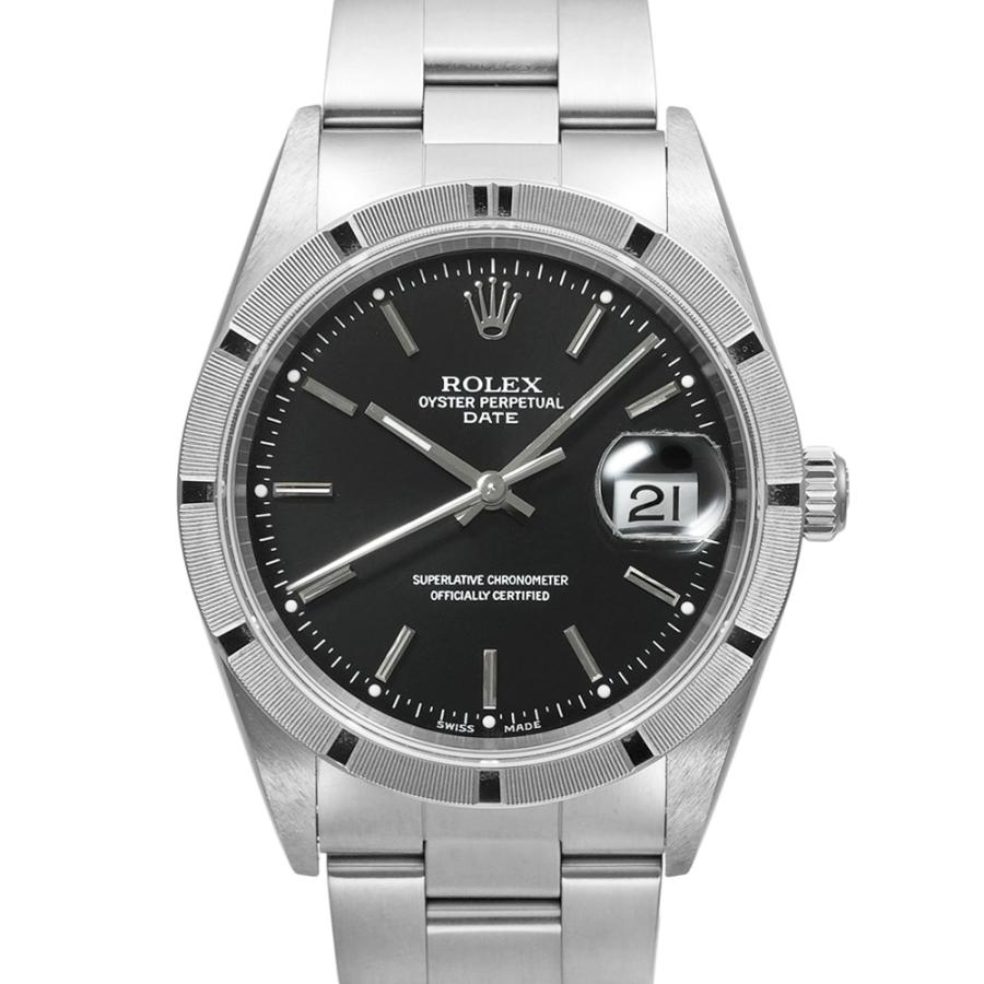 ROLEX ロレックス オイスターパーペチュアルデイト Y番 2002年製造 Ref.15210 中古品 メンズ 腕時計 : ムーンフェイズ - 通販 - Yahoo!ショッピング