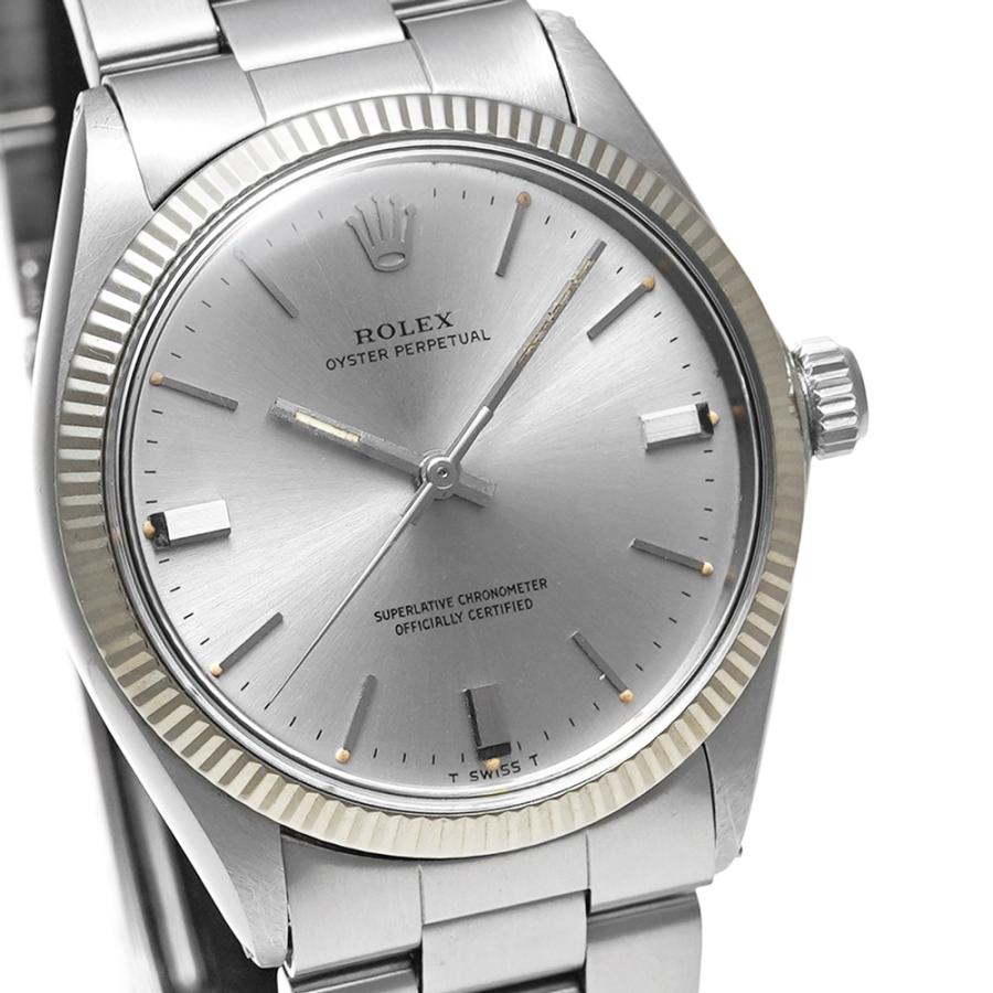 ROLEX 1968年前後 オイスターパーペチュアル Ref.1005 グレー アンティーク品 メンズ 腕時計 : ムーンフェイズ - 通販 ...