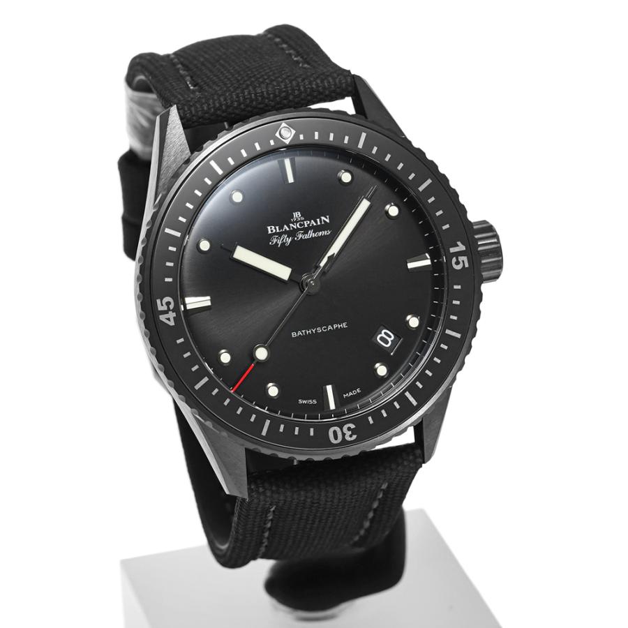 未使用品 ブランパン フィフティファゾムス バチスカーフ Ref.5000-0130-B52A 未使用品 メンズ 腕時計 ...