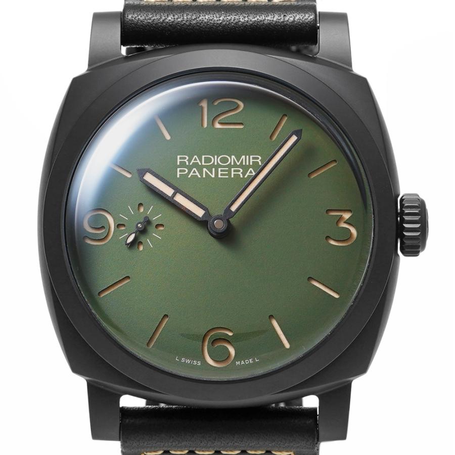 OFFICINE PANERAI ラジオミール ミリタリーグリーン ブティック限定モデル Ref.PAM00997 未使用品 メンズ 腕時計 ...