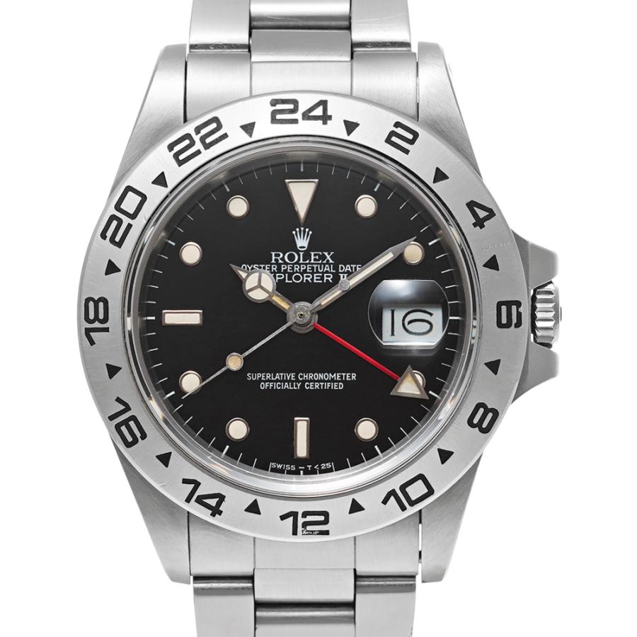 ROLEX エクスプローラー2 Ref.16550 ブラック 中古品 メンズ 腕時計 : ua25001700as : ムーンフェイズ - 通販 - Yahoo!ショッピング