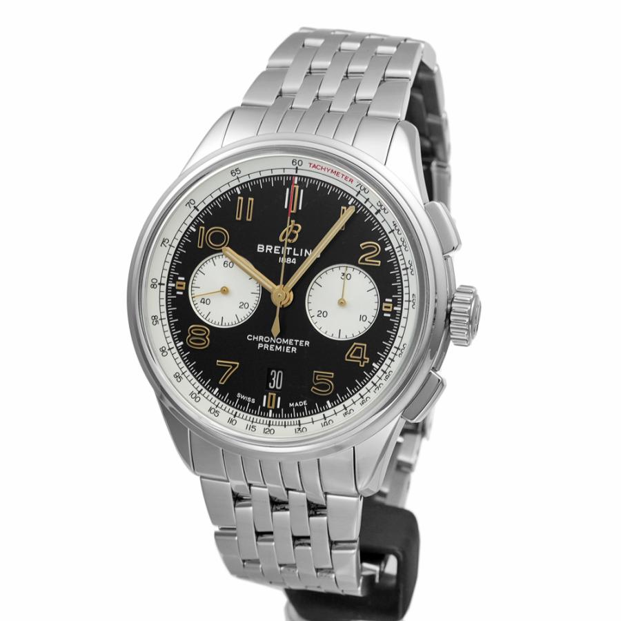 ブライトリング 保証書 替えベルト付き プレミエ B01 クロノグラフ 42 ノートンとのパートナーシップ記念モデル Ref.AB0118 ...