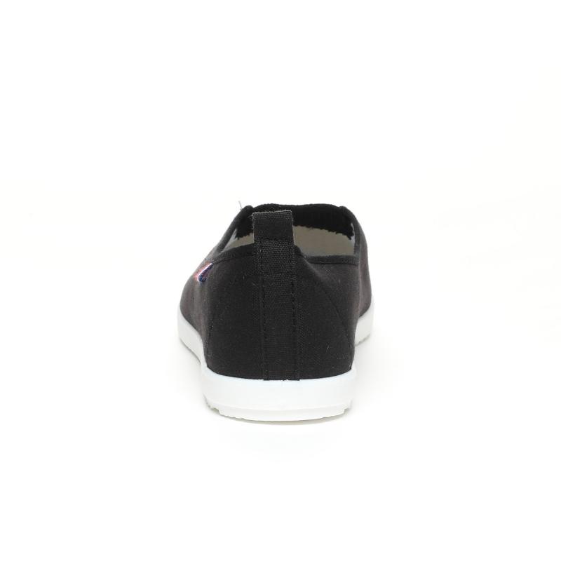 MoonStar（ムーンスター） 上履き 上靴 日本製 レディース メンズ 子供靴 スクール シューズ スリッポン 抗菌防臭 スニーカー 黒 フレッシュメイト60 21.5cm~25.0cm ...