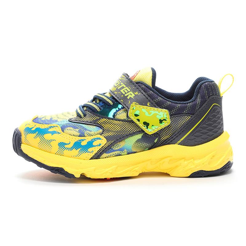 SKLSHOTER 公式限定 ムーンスター スキルシューター スニーカー 子供靴 キッズ シューズ 男の子 靴 かっこいい moonstar SK C0027 イエロー [在15.0cmセール ...