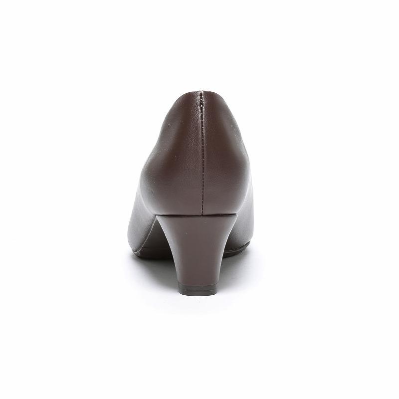 sugata ムーンスター パンプス スガタ レディース 軽量 幅広 3E 歩きやすい 痛くない 疲れない 靴 moonstar MS SGT501 ダークブラウン [セール] セ再1月25日 ...