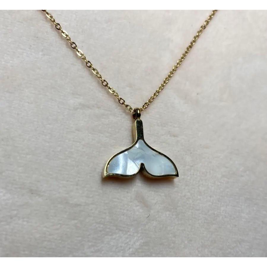 ネックレス ホエールテール 18KGP おしゃれ 上品 可愛い : 102024100628 : MoonStream - 通販 - Yahoo!ショッピング