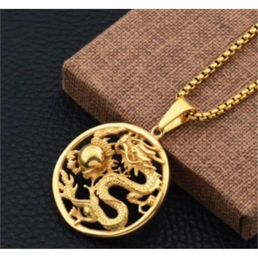 ネックレス ドラゴン 龍神 開運 カッコいい : MoonStream - 通販 - Yahoo!ショッピング