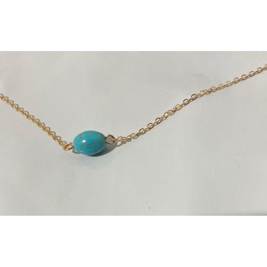 ネックレス ターコイズ 模造石 おしゃれ 上品 : MoonStream - 通販 - Yahoo!ショッピング