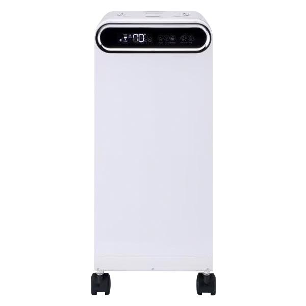 \破格 数量限定／ 加湿器 キャスター付 17畳 自動湿度調節 quad クワッズ 約25時間 大容量 リモコン UV除菌 超音波式 ...