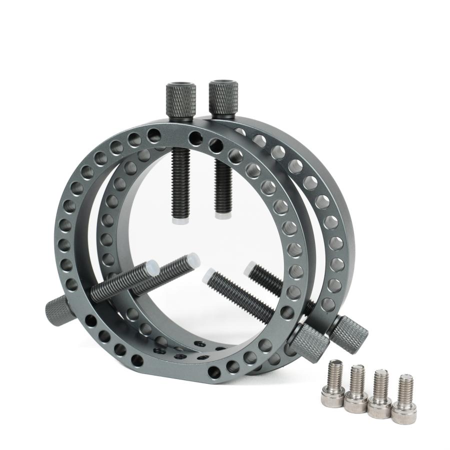 FG311-新型内径92mmガイド望遠鏡用支持リング 6点止めM8*40mmねじ仕様 クリックポスト送料一律185円 : MORE BLUE株式会社 - 通販 - Yahoo!ショッピング