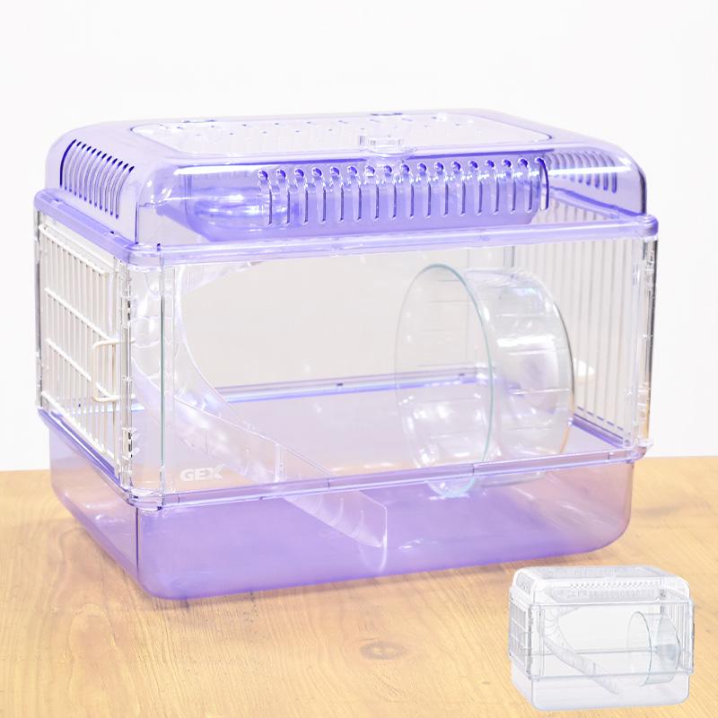 GEX GEX クリアフロント30 クリスタル / ラベンダー ドワーフハムスター専用ケージ 小動物 ハムスター オシャレ かわいい ジェックス : MorePets - 通販 - Yahoo ...