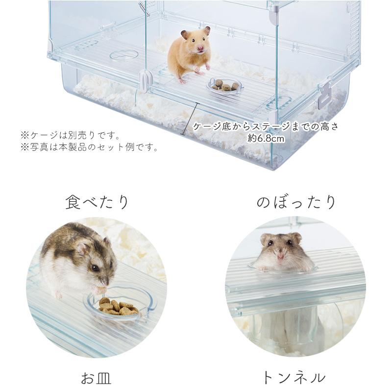 GEX GEX Harmony ハーモニーランウェイ 450 小動物 ハムスター クリア 透明 シンプル オシャレ ランウェイ ハーモニー ステージ N 450N ジェックス ...