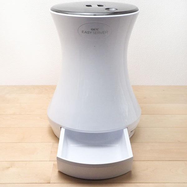 GEX GEX Lacook EASY SERVER 自動給餌器 犬 猫 ペット ドライフード シンプル おしゃれ 可愛い 電池 コンセント イージーサーバー ジェックス : MorePets ...