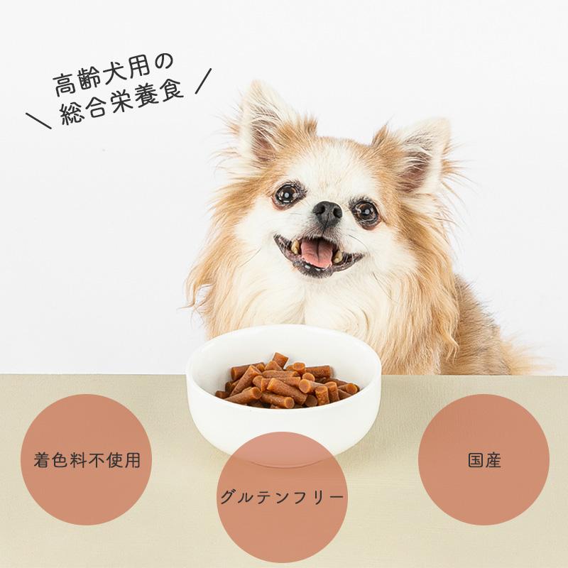PetPro 国産 HappyDays OlivePet プレミアム オッティモ 高齢犬用 540g (90g × 6袋) 半生フード グルテンフリー シニア ドッグフード Ottimo ...