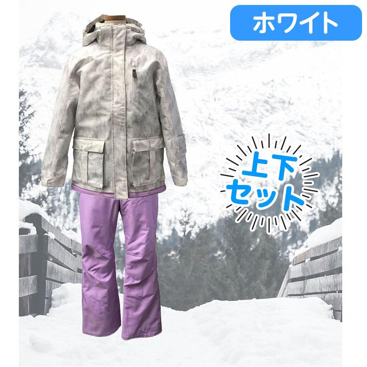 COSBY コスビー スノーウェア 上下セット 調整機能付き CSG-4261 ガールズスキースーツ ジャケット パンツ スノーボード 雪遊び キッズ スキー ジュニア 子供 ...