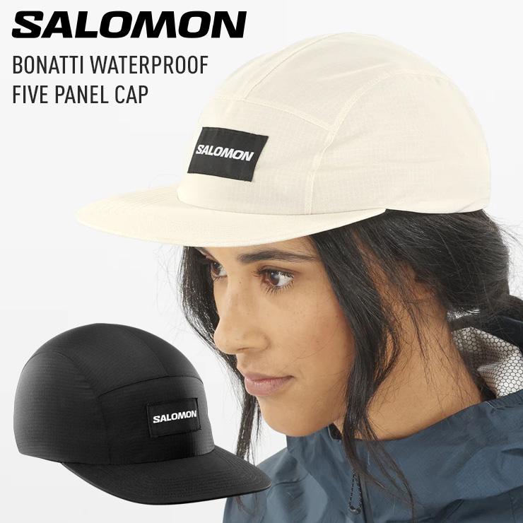 SALOMON 正規品 24-25 サロモン BONATTI WATERPROOF FIVE PANEL CAP ボナッティウォータープルーフ キャップ 防水 スポーツ ...