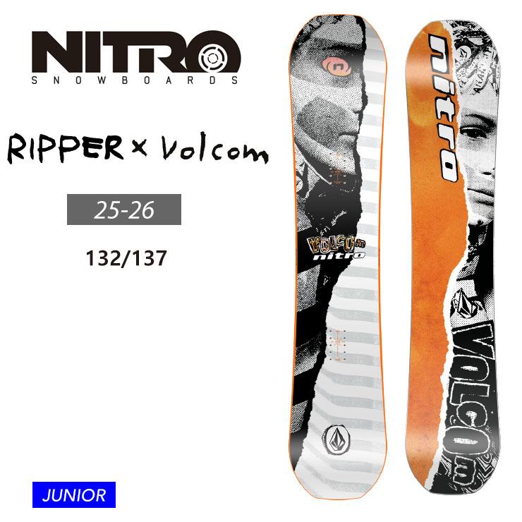 BURTON 早期予約 【無料ワックスサービス有】25-26 2026 NITRO ナイトロ RIPPER X VOLCOM ジュニア スノーボード : モアスノー Yahoo!店 - 通販 ...