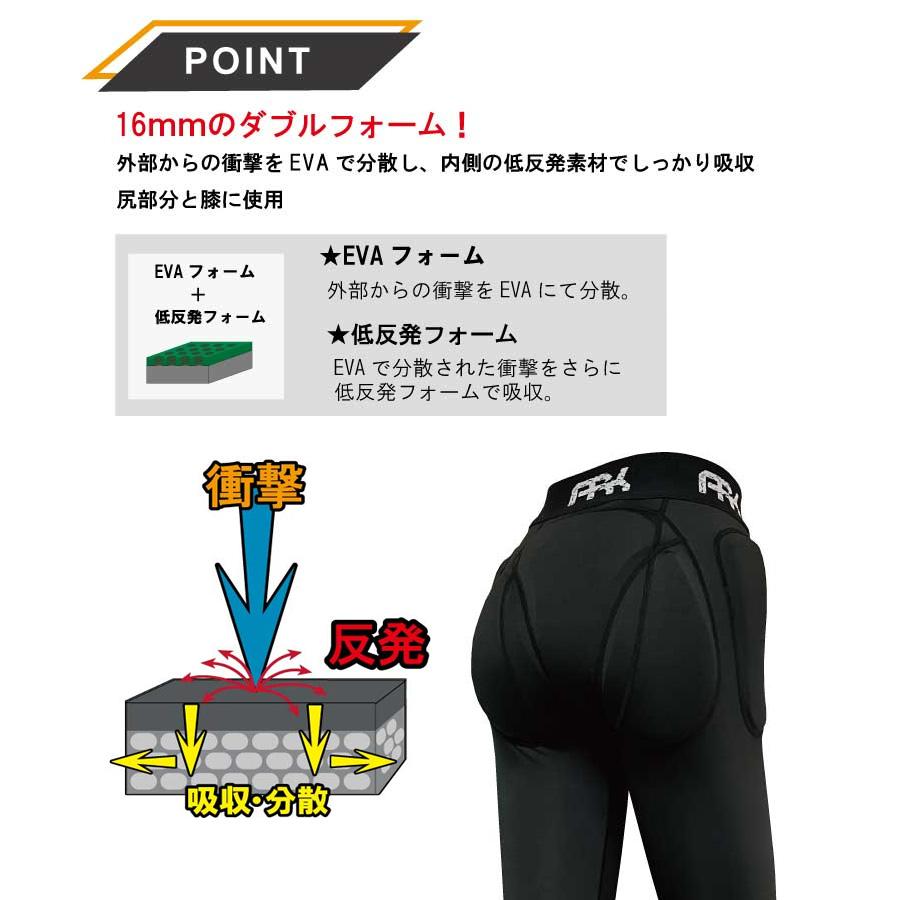 ARK エーアールケー AR12311 FS Hip Long ヒップロング 下半身 ヒップ プロテクター スノーボード【YHモアスノー ...