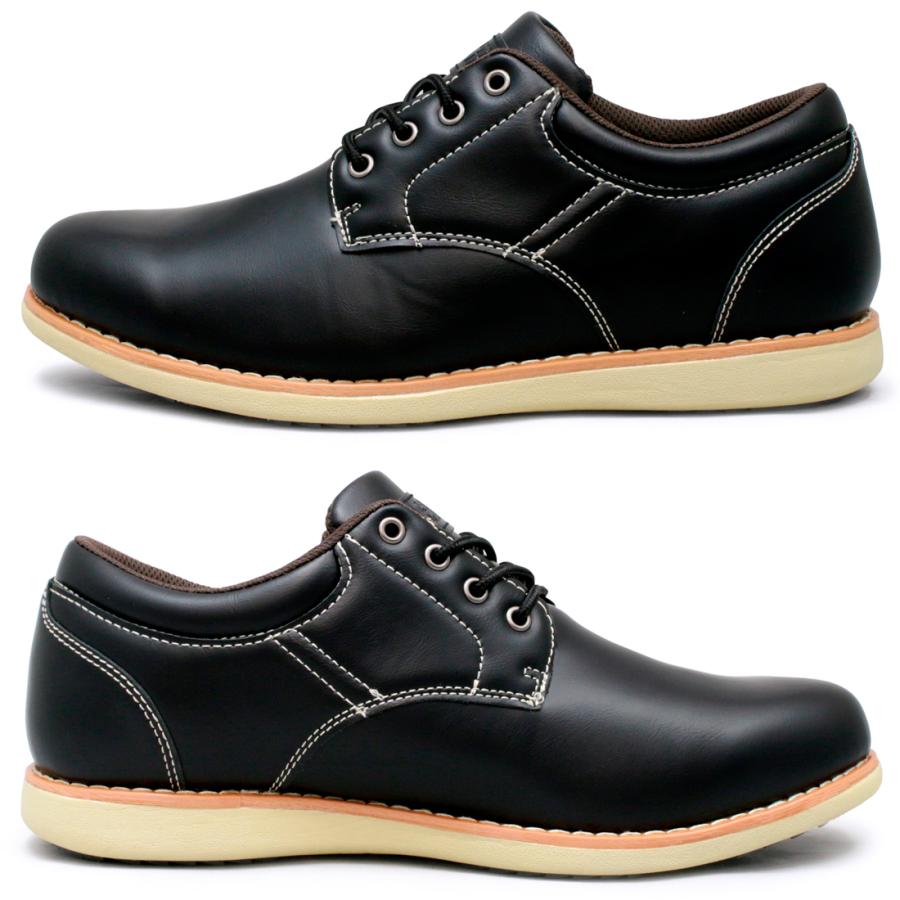 EDWIN 靴 メンズ 防水 革靴 スニーカー カジュアルシューズ ビジネスシューズ PUレザー 幅広甲高 3E 紐靴 edm456｜正規販売店 : moriashizakkaヤフー店 ...