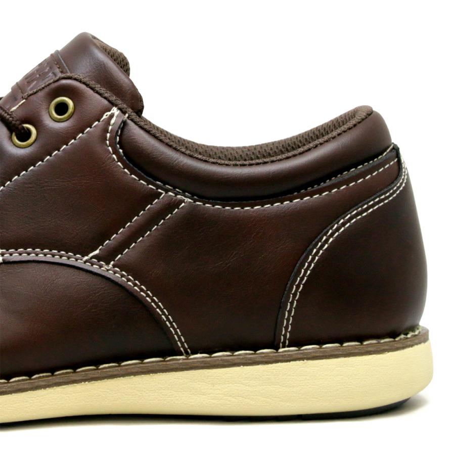 EDWIN 靴 メンズ 防水 革靴 スニーカー カジュアルシューズ ビジネスシューズ PUレザー 幅広甲高 3E 紐靴 edm456｜正規販売店 : moriashizakkaヤフー店 ...